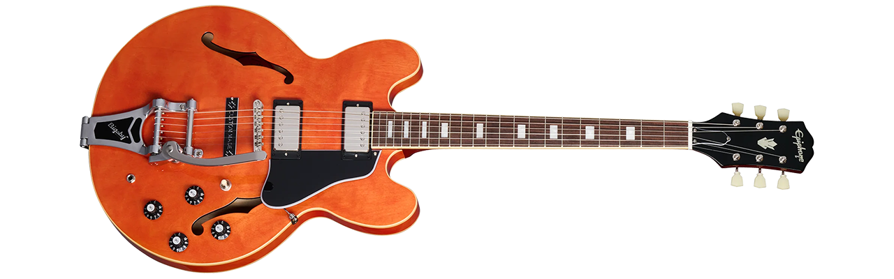Epiphone ES-335, Watermelon Red, Exclusive LN165817 - EI-LJHEPNH3 | SCAN UK