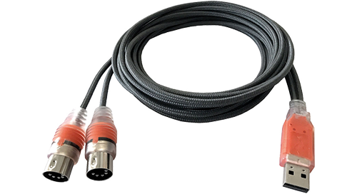 ESI MIDIMATE eX USB MIDI Interface Cable with Two I/O Ports (5.9 ...