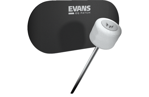 Evans EQ Double Pedal Patch Black Nylon LN133187 - EQPB2 | SCAN UK
