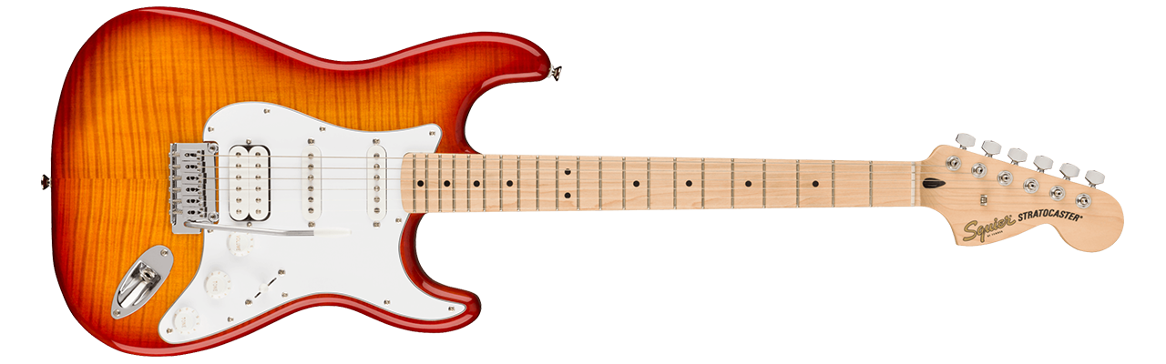 Squier - Affinity Strat FMT HSS - Sienna Sunburst LN122067 - 0378152547 ...