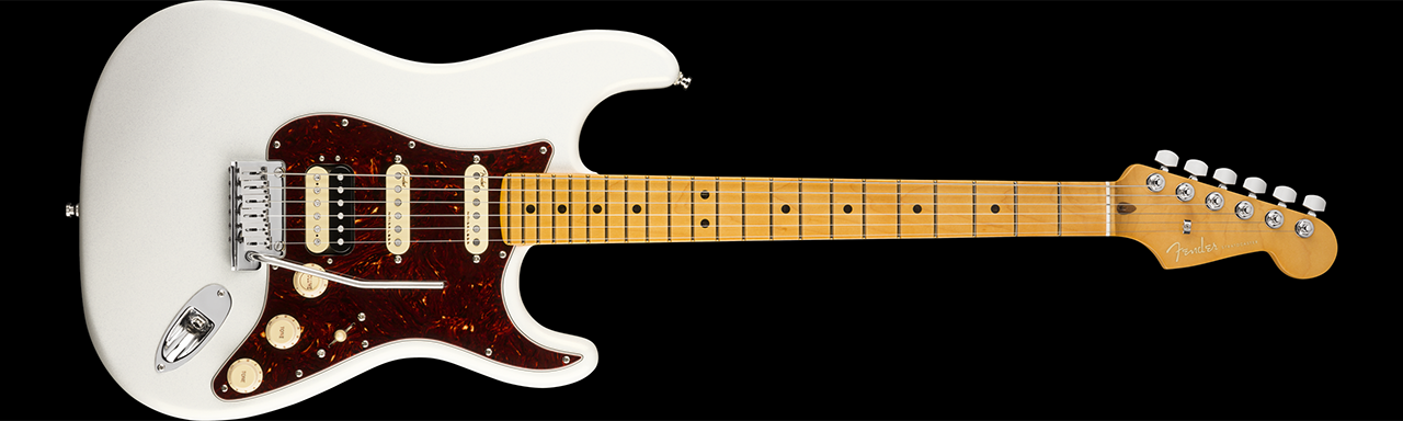Fender - Am Ultra Strat HSS - Arctic Pearl LN128652 - 0118022781 | SCAN UK