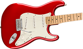 Fender Player Stratocaster, Maple Fingerboard, Candy Apple Red LN134182 ...