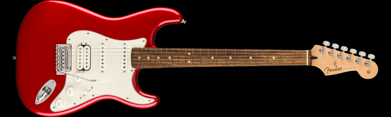 Fender Player Stratocaster HSS, Pau Ferro Fingerboard, Candy Apple Red ...