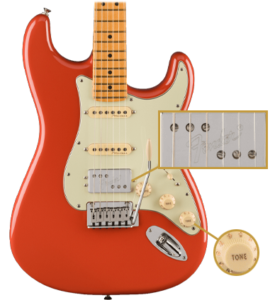 Fender Player Plus Stratocaster HSS, Maple Fingerboard, Fiesta Red ...