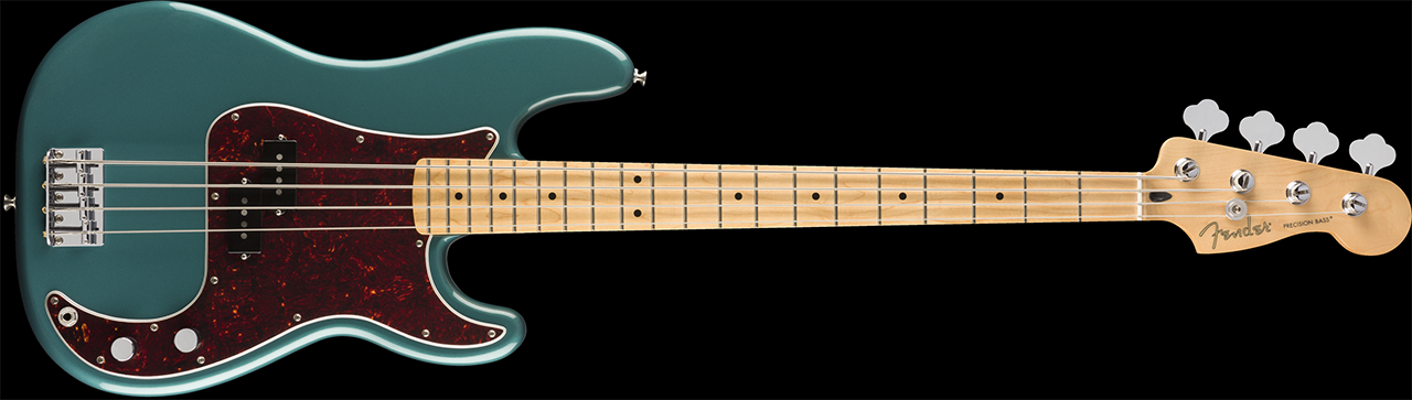 Fender Limited Edition Player Precision Bass, Maple Fingerboard, Ocean ...