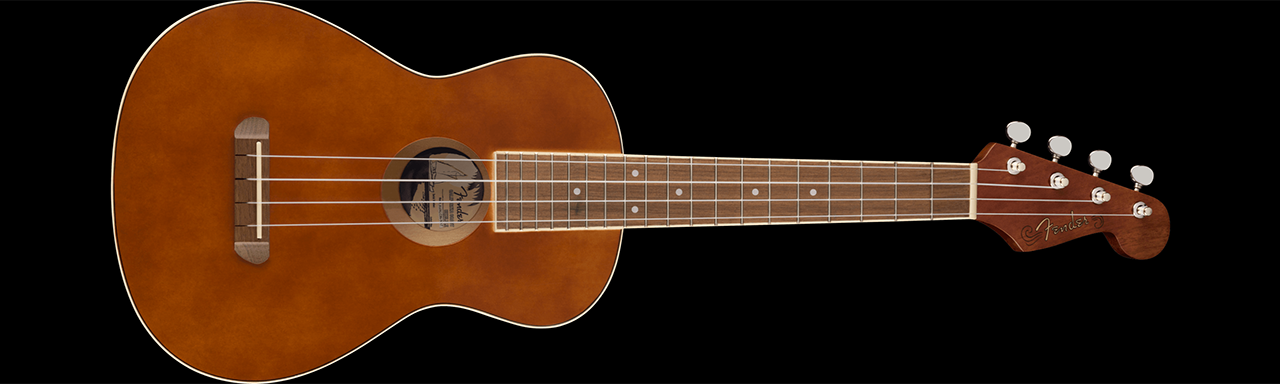 Fender Avalon Tenor Ukulele, Walnut Fingerboard, Natural LN135478 ...