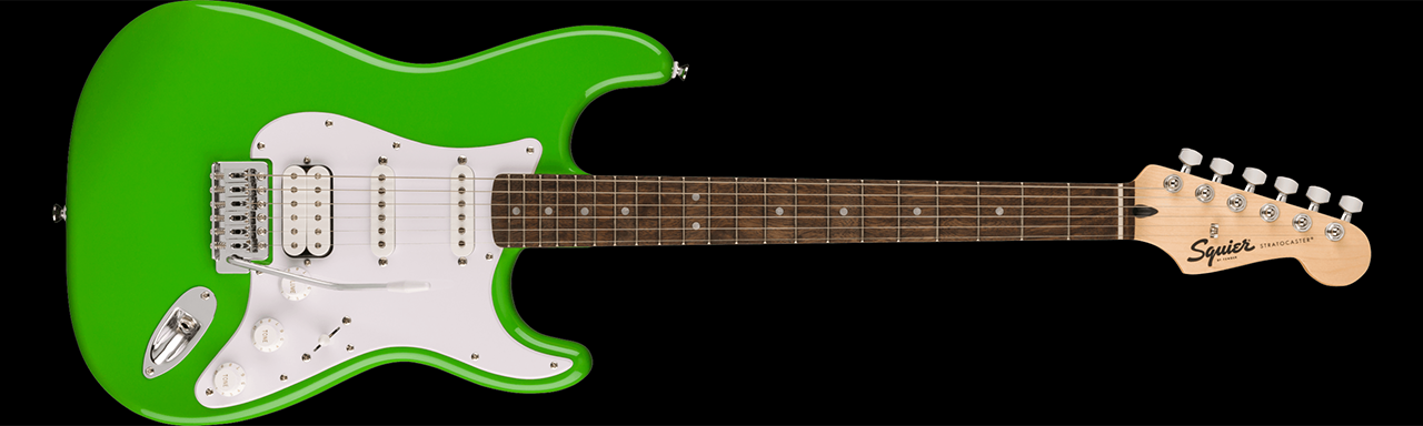 Squier - Squier Sonic Stratocaster HSS, Laurel Fingerboard, White ...