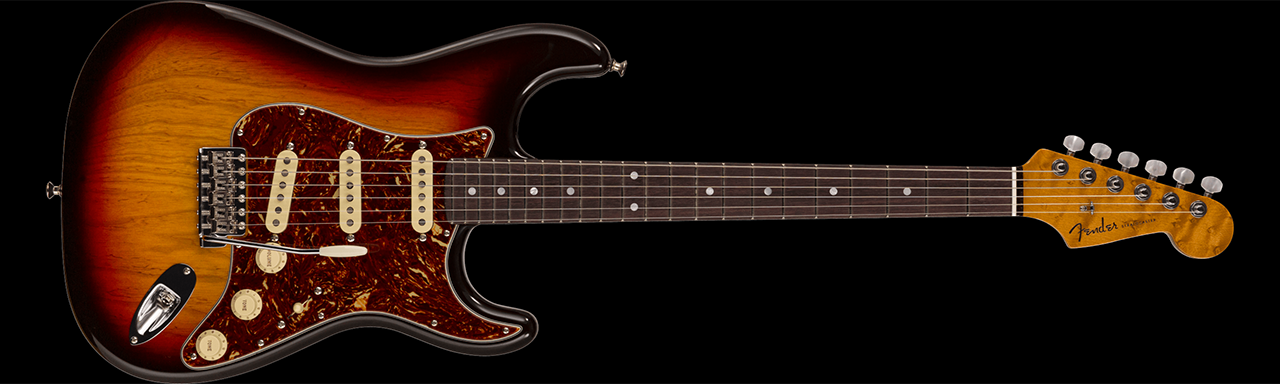 Fender American Custom Shop Strat, Chocolate 3-Colour Sunburst LN139667 ...