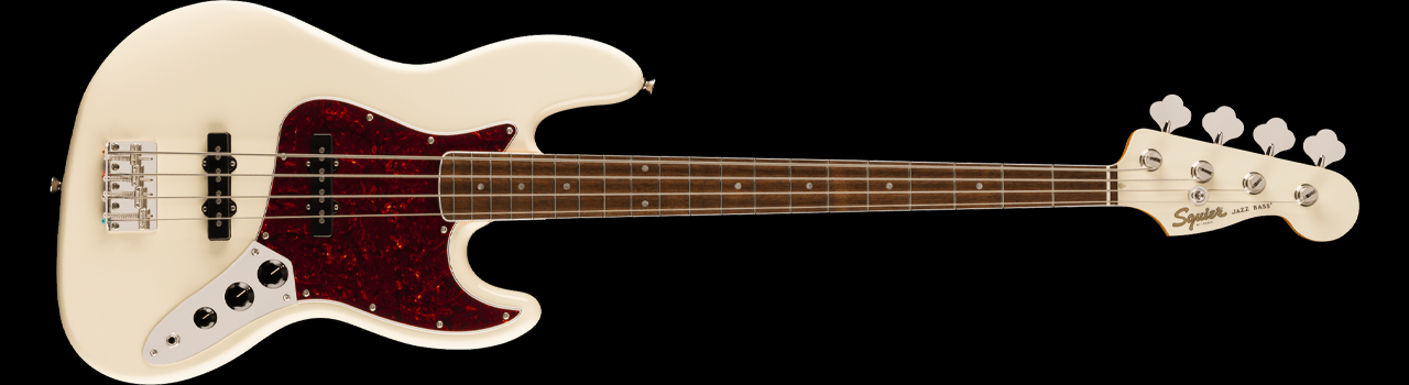 Squier - Limited Edition Classic Vibe Mid-'60s Jazz Bass - Olympic ...