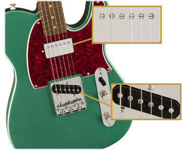 Squier - Limited Edition Classic Vibe '60s Telecaster SH - Sherwood ...