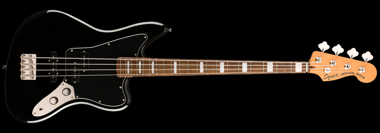 Squier - Classic Vibe Jaguar Bass - Black LN146691 - 0374560506 | SCAN UK