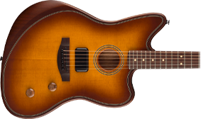 Fender Acoustasonic Standard Jazzmaster (Honey Burst) LN156013 ...