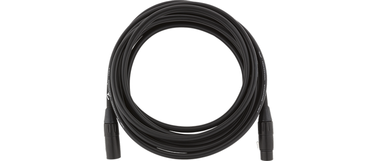 Fender Professional Series Microphone Cable, 25', Black LN171150 ...
