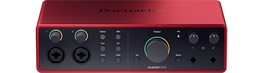 Focusrite 16i16 16-In/16-Out USB Audio Interface LN150976 - MOSC0035 ...