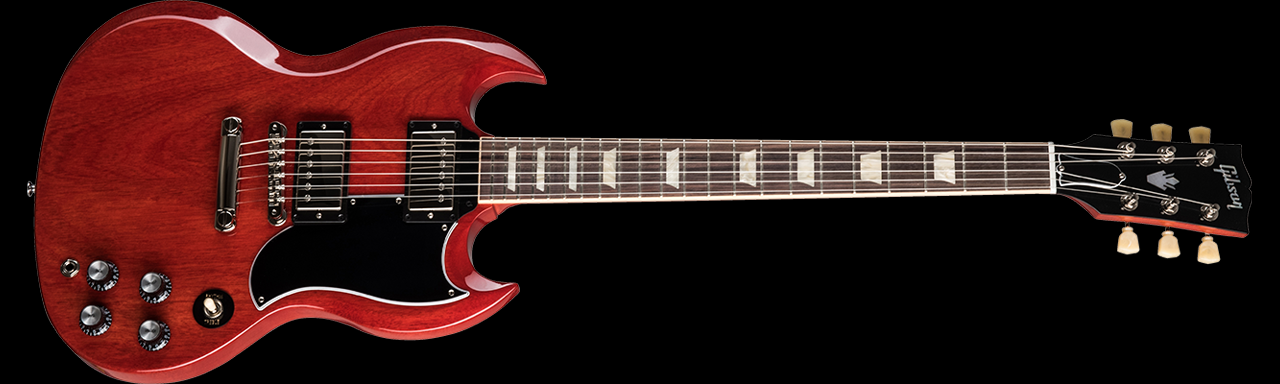 Gibson SG Standard '61 Stop Bar - Vintage Cherry LN143986 - SG6100VENH1 | SCAN UK