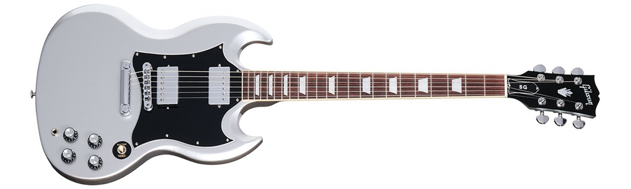 Gibson SG Standard Silver Mist LN162059 - SGS00S1CH1 | SCAN UK