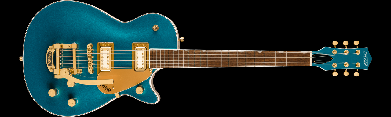 Gretsch - Electromatic Pristine LTD Jet™ Single-Cut with Bigsby - Petrol LN144629 - 2507813548 ...
