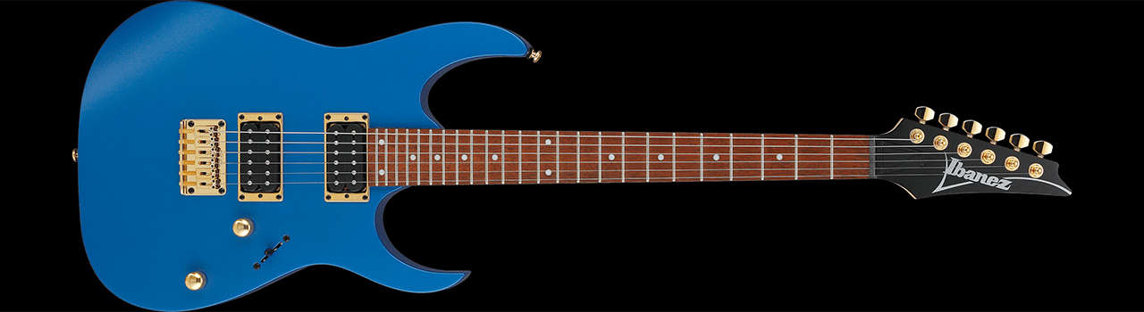 Ibanez RG421G Laser Blue Matte LN130536 - RG421G-LBM | SCAN UK