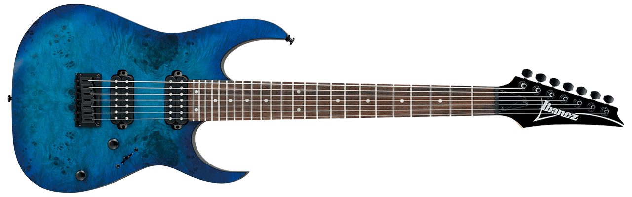 Ibanez RG7421PB-SBF Sapphire Blue Flat LN134986 | SCAN UK