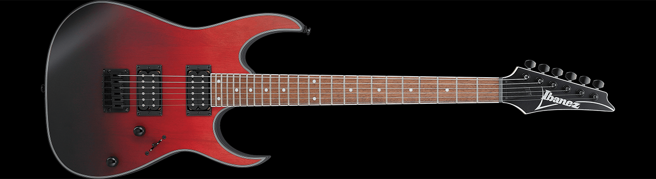Ibanez RG421EX-TCM Transparent Crimson Fade Matte LN134988 | SCAN UK