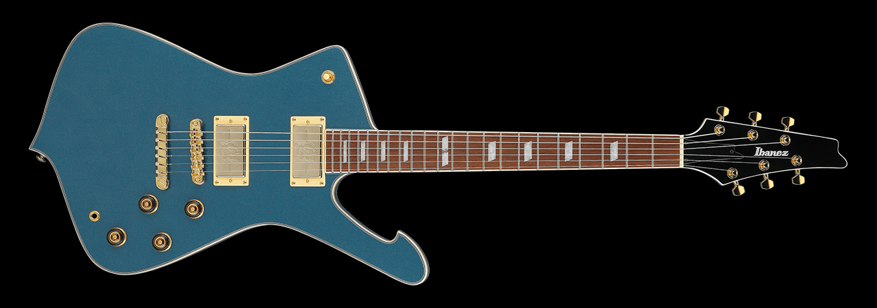 Ibanez IC420-ABM Iceman, Super 80 Pickups, Antique Blue Metallic ...