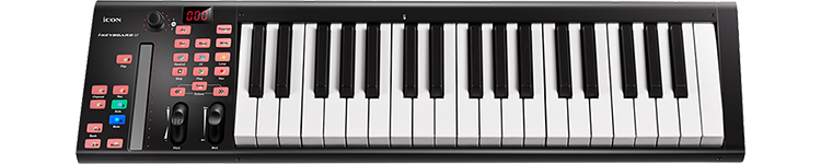 Icon - iKeyboard 4X 37-Key USB MIDI Keyboard Controller LN128812 ...