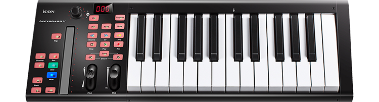 ICON iKeyboard 3X 25-Note MIDI Keyboard LN128813 - 10006047 | SCAN UK