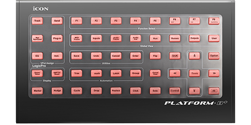 Icon Platform B+ USB MIDI DAW Controller LN128819 - 10006099 | SCAN UK