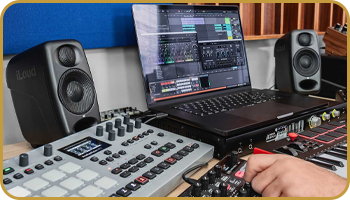 IK Multimedia - iLoud Micro Monitor Pro (Pair) with ARC Mic LN151200 ...