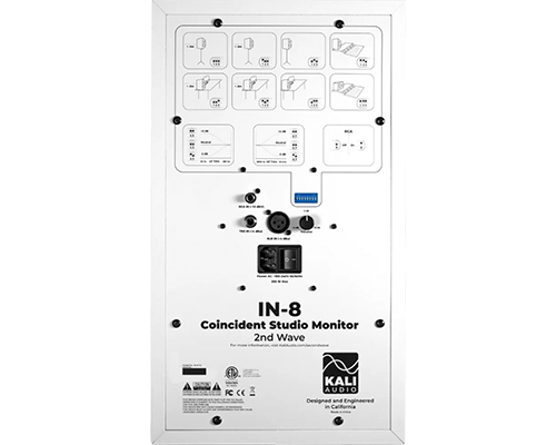 Kali IN-8 V2 8-inch Powered Studio Monitor - White LN154102 - IN-8W V2 ...