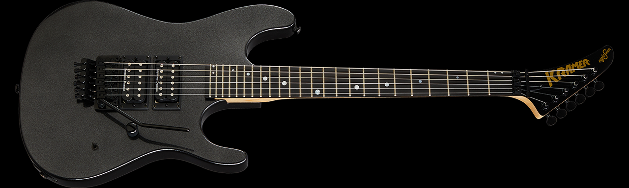 Kramer NightSwan Electric Guitar - Jet Black Metallic LN129837 ...