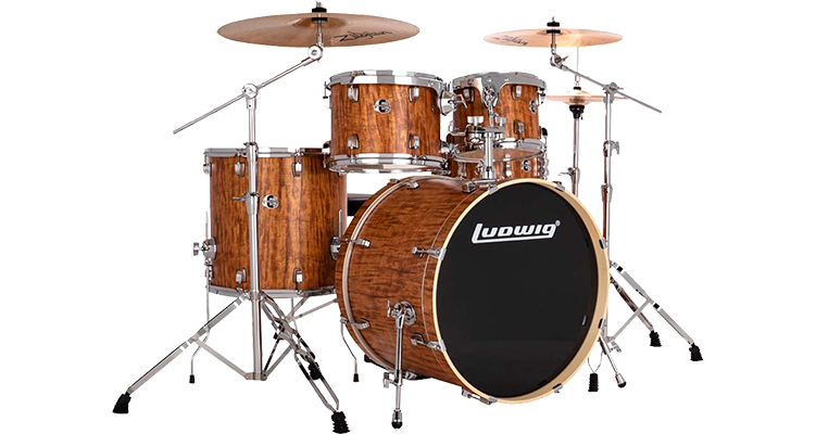 (OPEN BOX) Ludwig Evolution 22" Drum Kit - Cherry LN151852 ...
