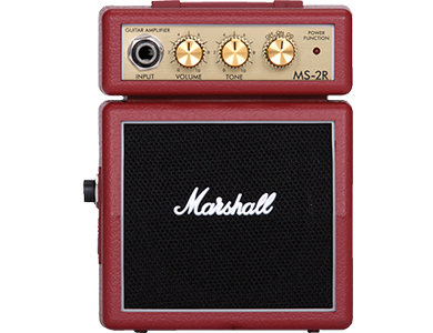 Marshall MS2 R 1W Micro Amp (Red) LN137441 - MS-2 R | SCAN UK