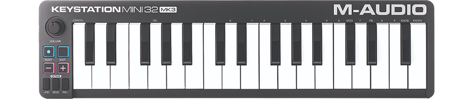 M-Audio Keystation Mini 32 MKIII LN150523 - KEYSTATIONMINI32M3 | SCAN UK