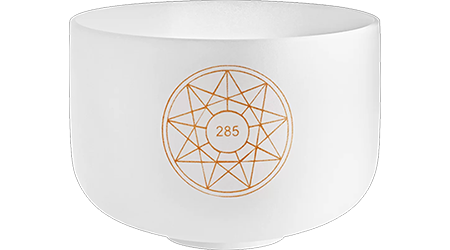 Meinl 12" Solfeggio Crystal Singing Bowl 285 HZ - SOLCSB12-285 LN144875 | SCAN UK