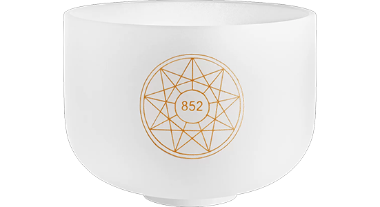 Meinl Sonic Energy Solfeggio Crystal Singing Bowl 10", La 852 Hz, Note G#4 LN144878 - SOLCSB10 ...