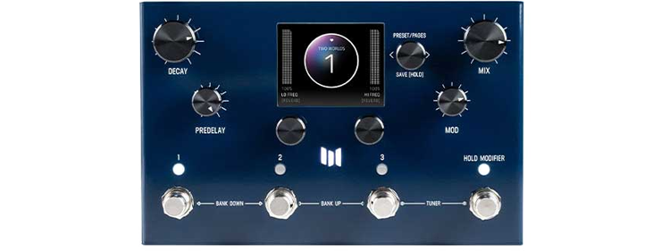 Meris MercuryX Modular Reverb System Pedal LN141675 - MER-MERCXP | SCAN UK