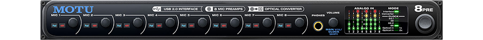 (B-Stock) MOTU 8pre Audio Interface LN131045 - 8PRE | SCAN UK