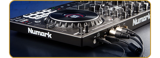 Numark NS4FX 4-Deck Professional DJ Controller LN144464 | SCAN UK