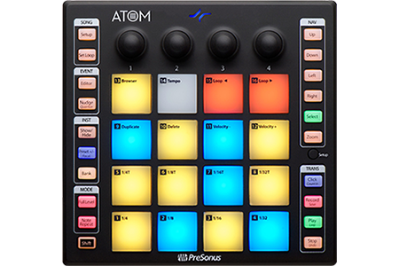 Presonus ATOM Pad Controller LN93783 - 2777100101 | SCAN UK