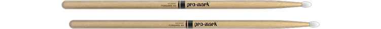 ProMark Classic Forward 5A Hickory Drumstick, Oval Nylon Tip LN133256 ...