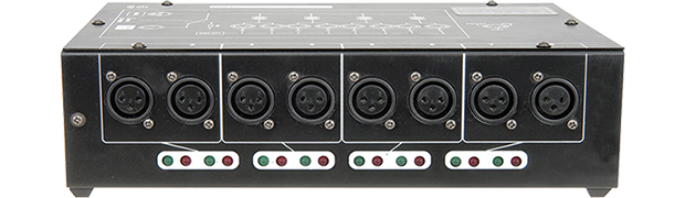 QTX 8 Way DMX Booster/Distributor LN128032 - 154.102UK | SCAN UK