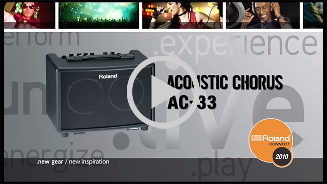 Roland AC-33 Acoustic Chorus Guitar Amplifier LN137120 | SCAN UK