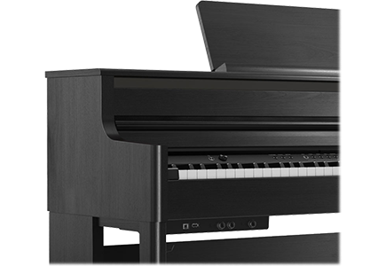 Roland HP704-CH Digital Piano with Stand (Charcoal Black) LN143378 ...