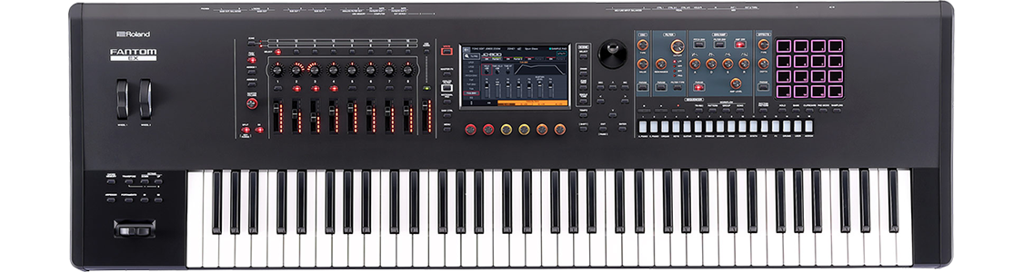 Roland Fantom 7 Ex Synthesizer Keyboard Ln149450 Fantom 7 Ex Scan Uk