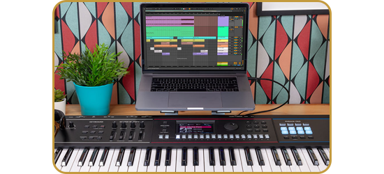 Roland Juno D6 61-Note Synthesizer Keyboard LN151463 - JUNO D6 | SCAN UK