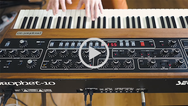 Sequential - 'Prophet-10' 10-voice Analog Poly Synth LN111314 - SEQ ...