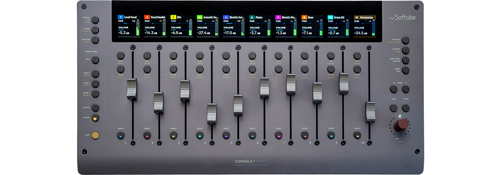 Softube Console 1 Fader Mk III Controller LN151980 - 10012587 | SCAN UK