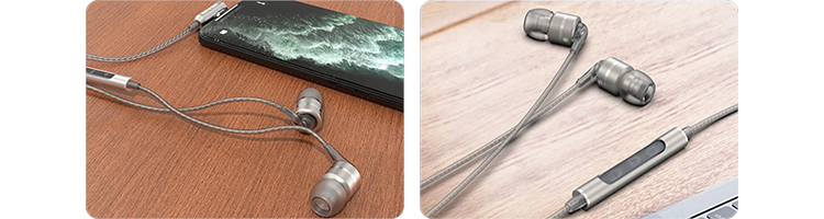 SoundMAGIC E80D In Ear Isolating USB-C Earphones with Integrated DAC ...