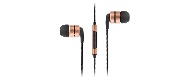 SoundMAGIC E80C In Ear Isolating Earphones with Mic Gold LN149085 ...